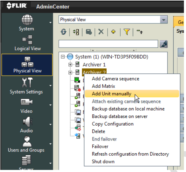 FLIR Latitude - Add FLIR A310F to Latitude